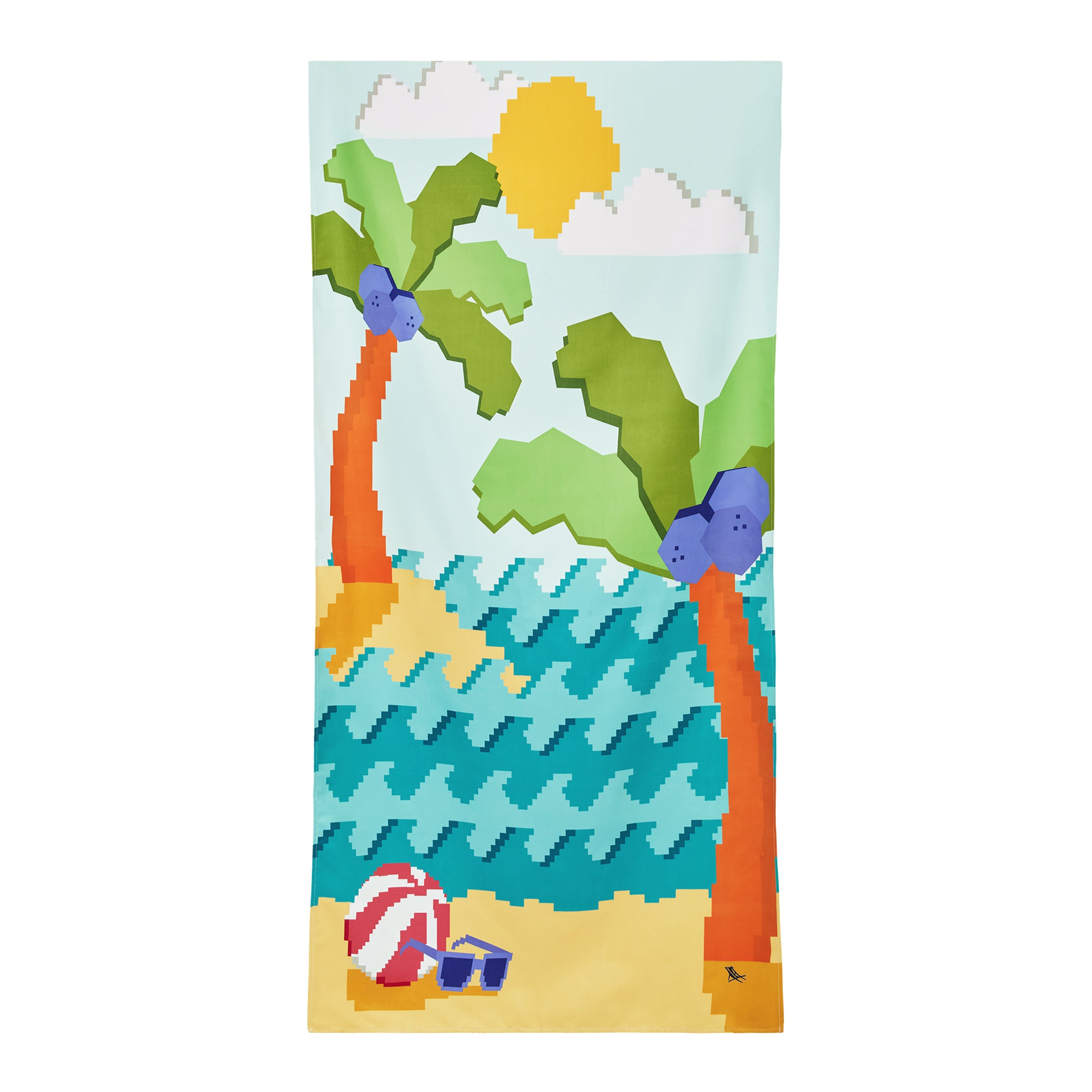 Beach Towel Kids Collection M Build A Beach | 100% Recycled | Dock ...